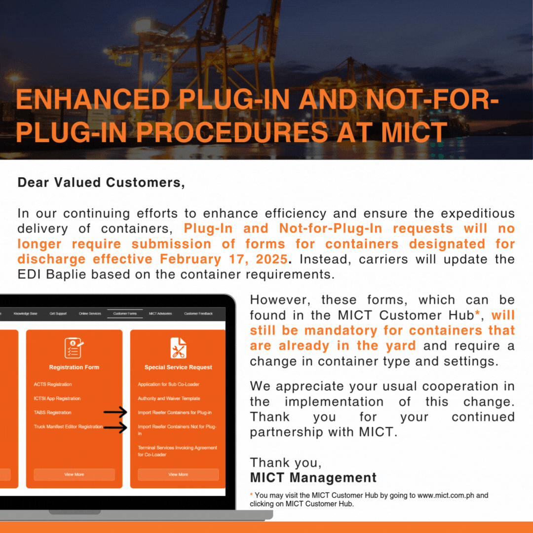 MICT Customer Hub