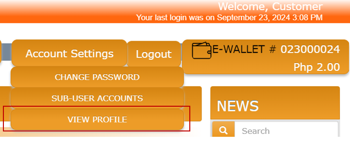 How to add customer details for ACTS online payment - Customer ...